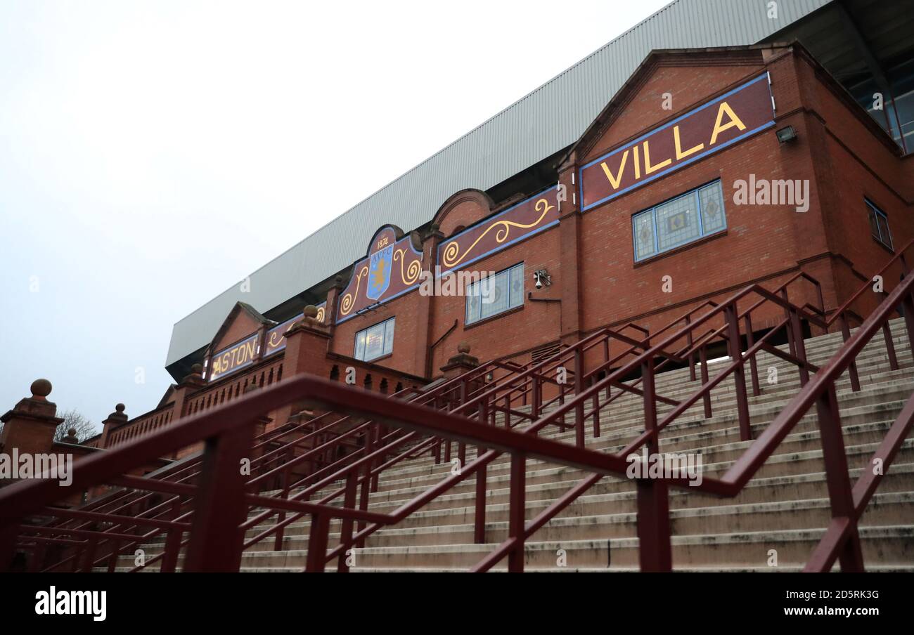 A general view of Villa Park before kick-off Stock Photo - Alamy
