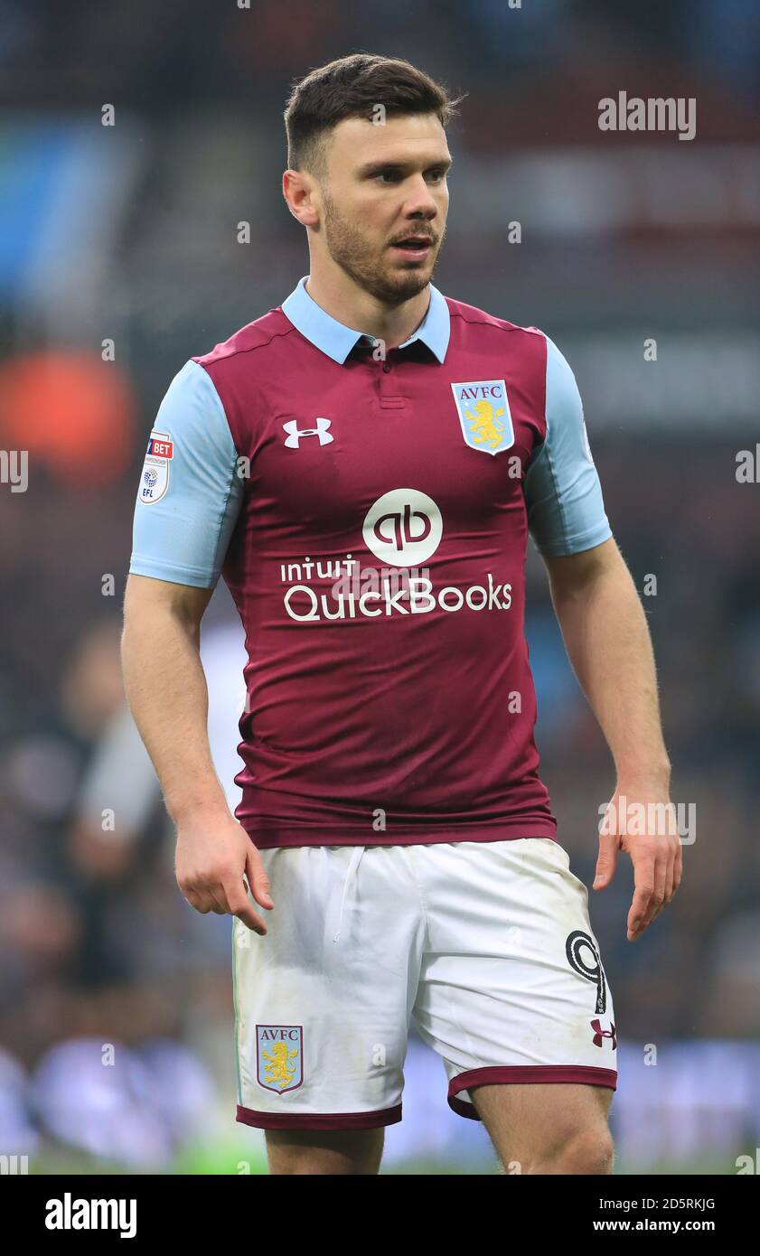 Aston Villa's Scott Hogan Stock Photo - Alamy
