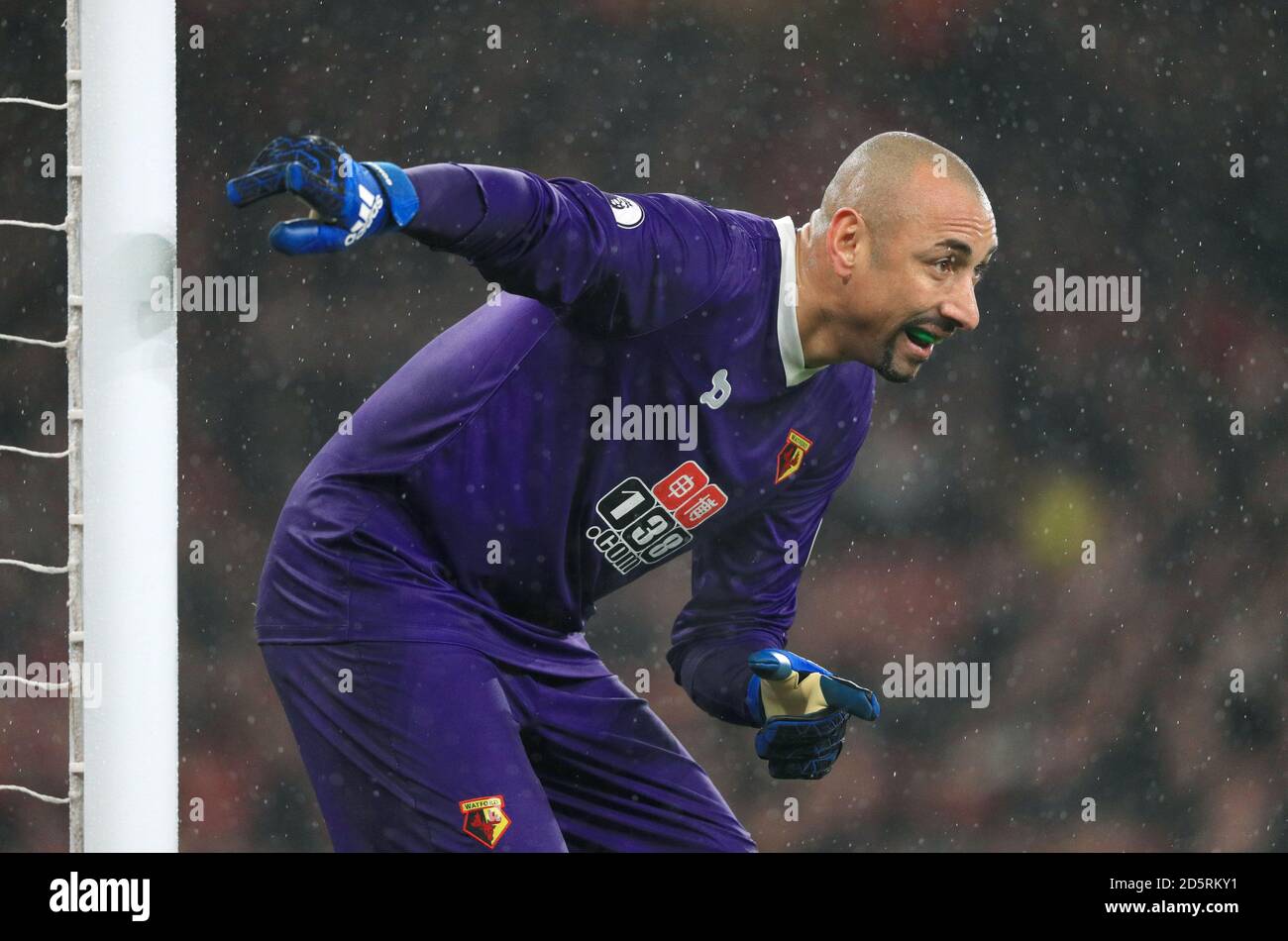 Watford goalkeeper Heurelho Gomes Stock Photo - Alamy