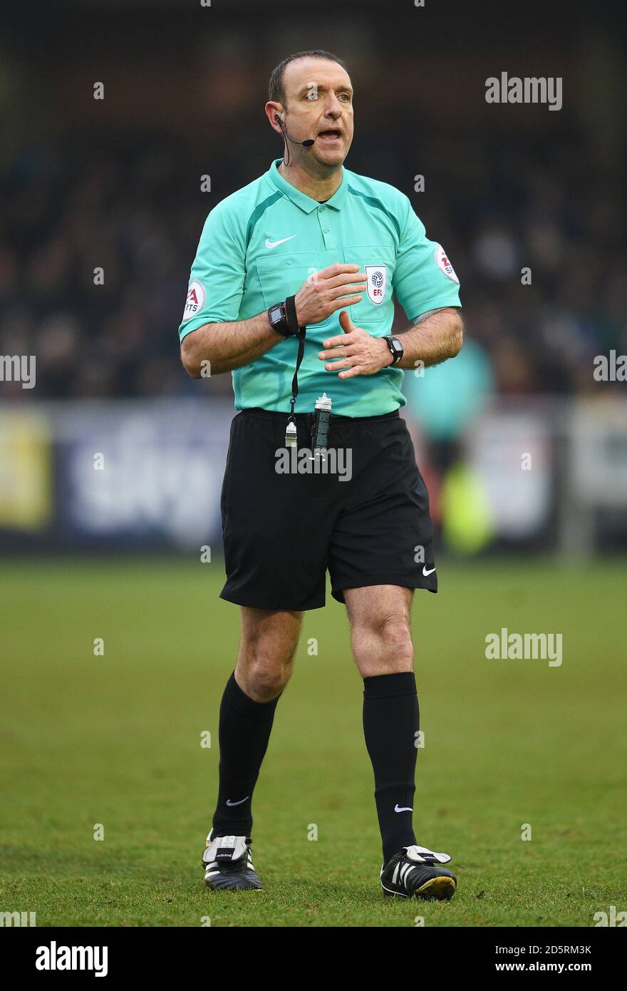 Match referee Carl Boyeson Stock Photo - Alamy