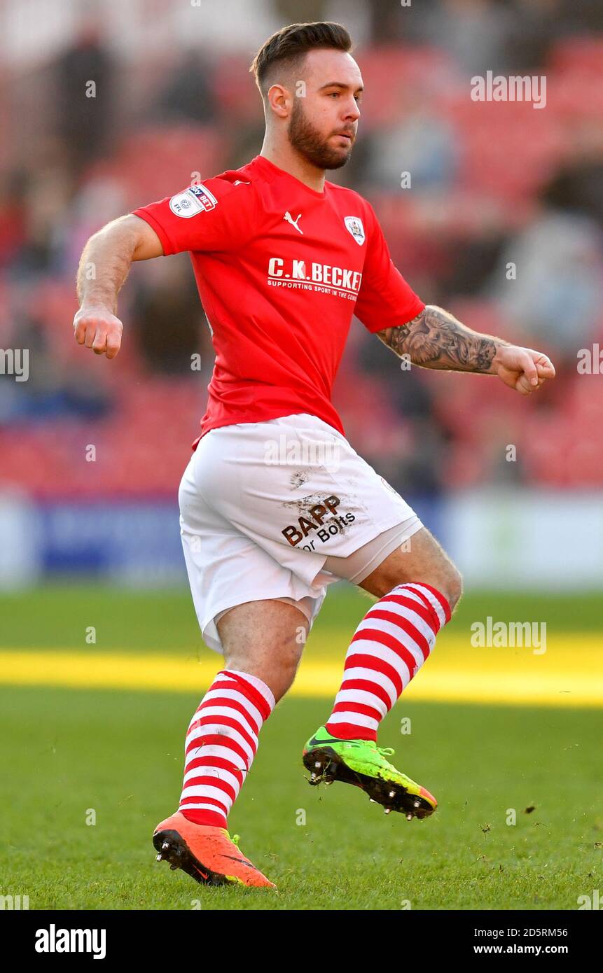 Barnsley's Adam Armstrong Stock Photo - Alamy