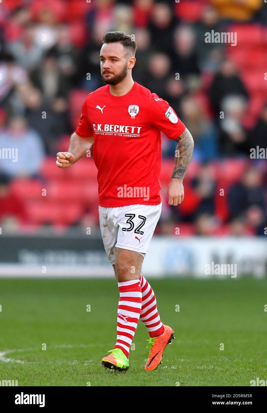 Barnsley's Adam Armstrong Stock Photo - Alamy