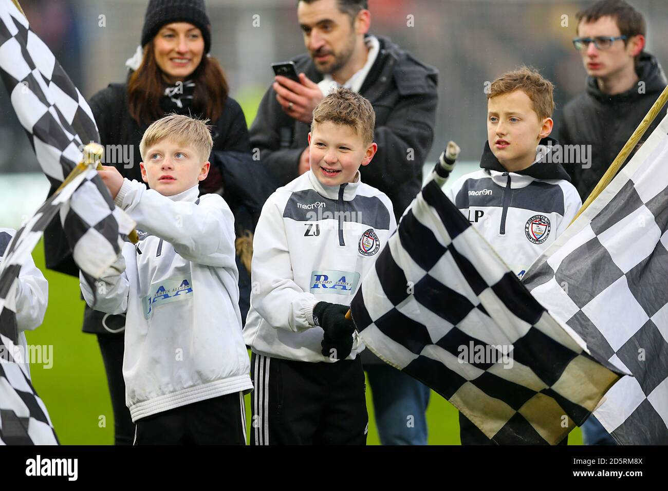 Young Derby County mascots Stock Photo - Alamy