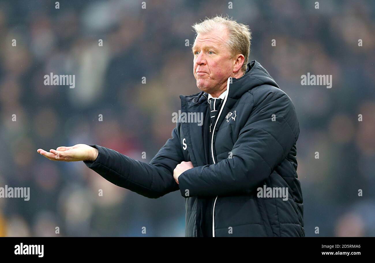 Derby County manager Steve McClaren Stock Photo - Alamy