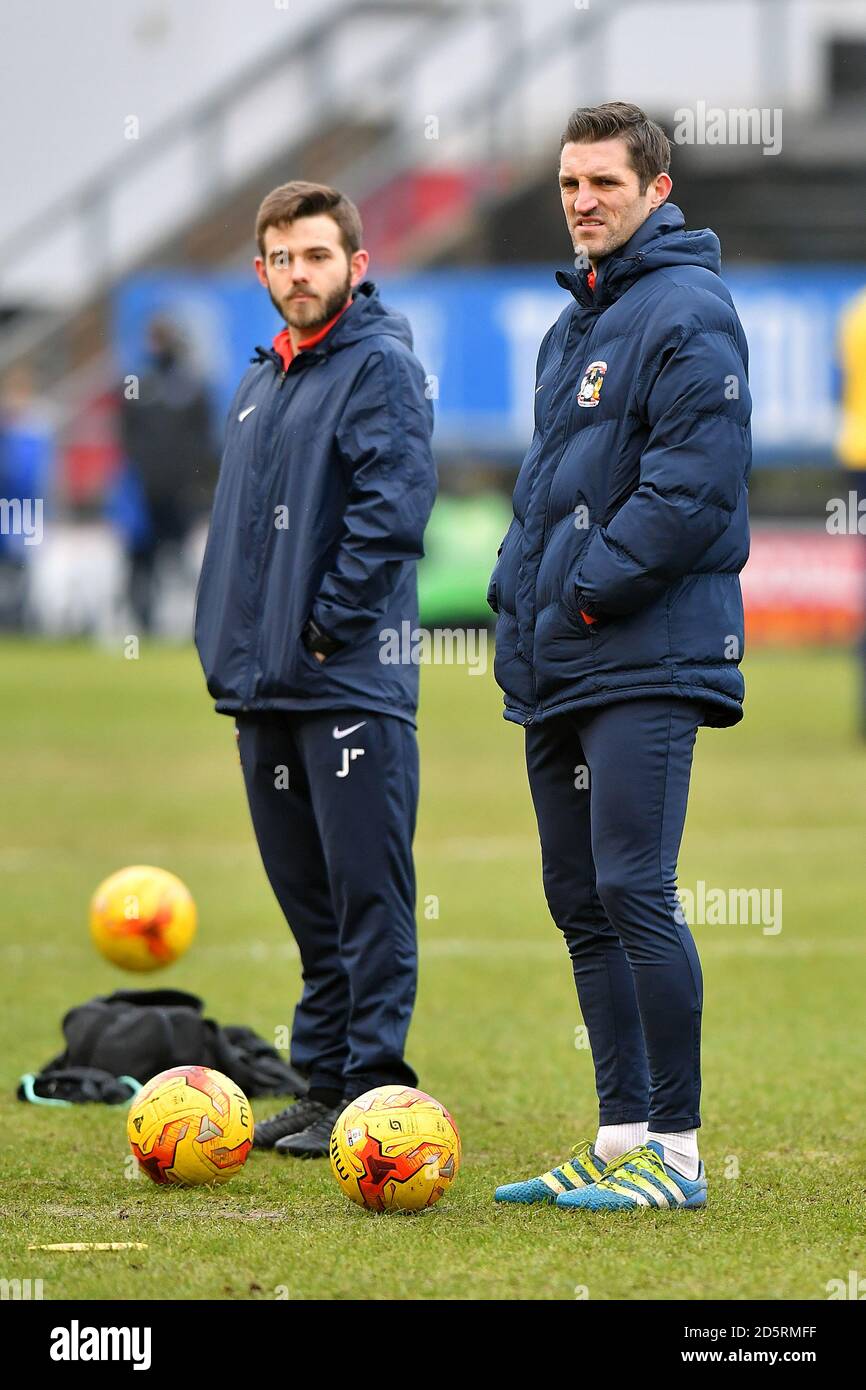Coventry City's Sam Ricketts (right Stock Photo - Alamy