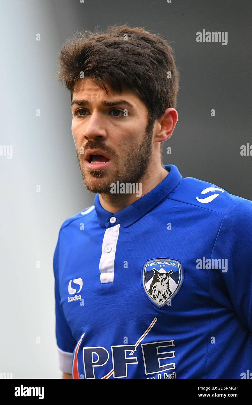 Ryan Flynn, Oldham Athletic Stock Photo - Alamy