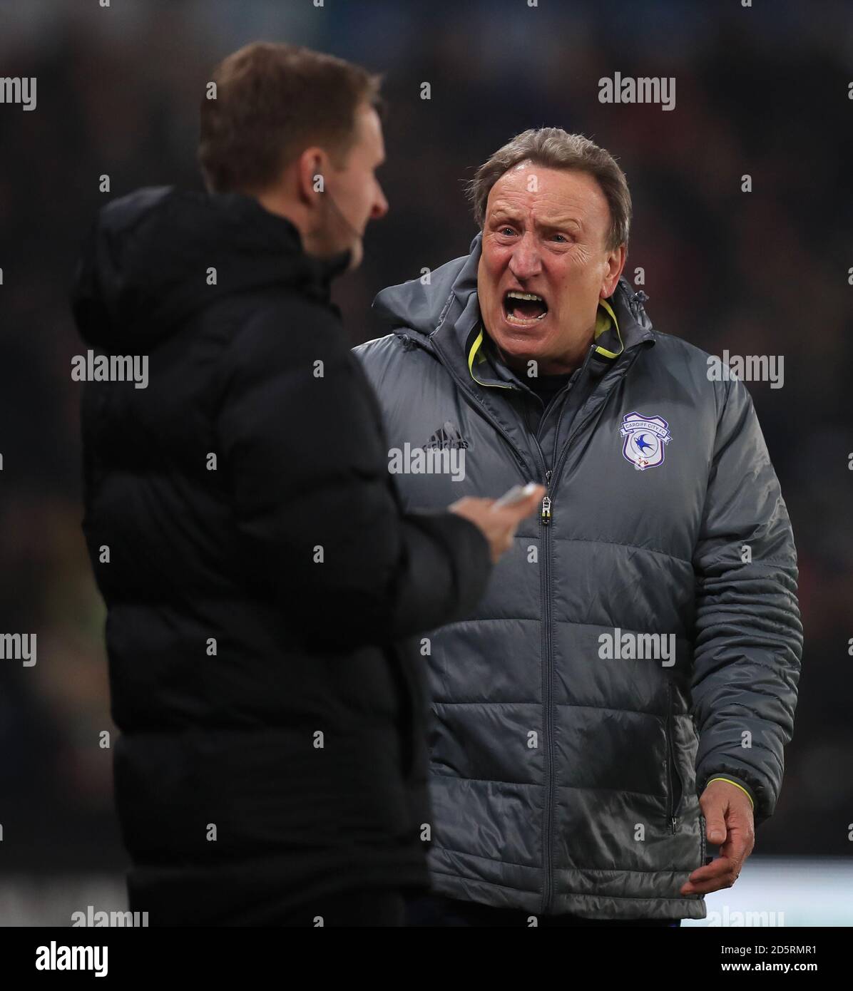 Neil warnock angry hi-res stock photography and images - Alamy