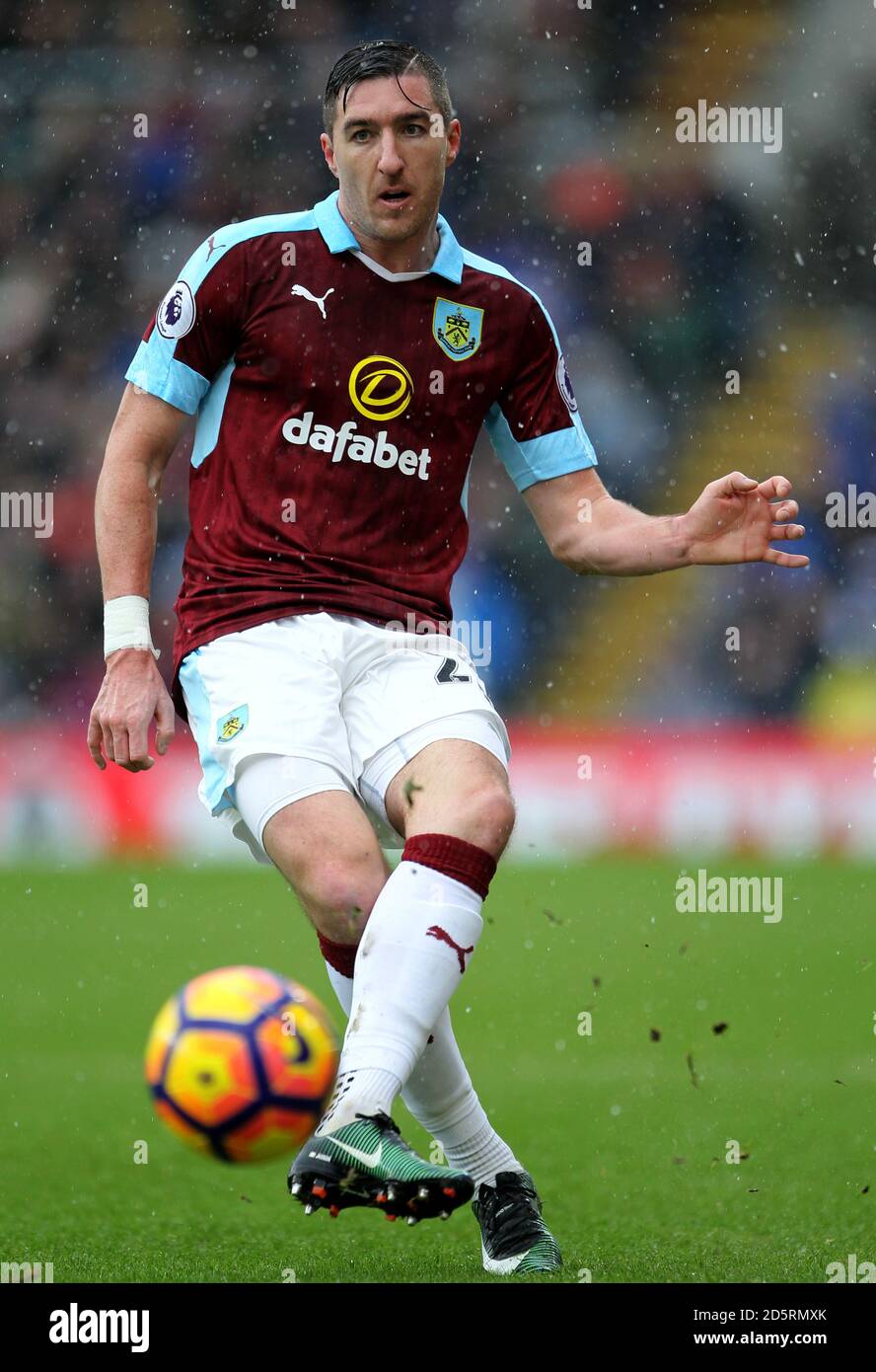 Burnley's Stephen Ward Stock Photo - Alamy