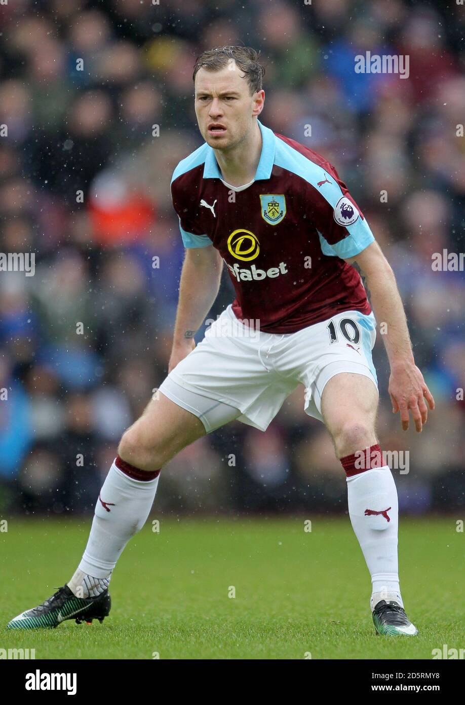 Burnley's Ashley Barnes Stock Photo - Alamy