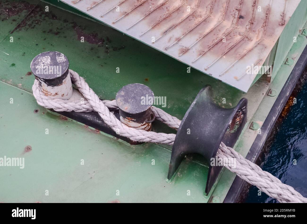 Old Vintage Naval Rope Stock Photo - Alamy