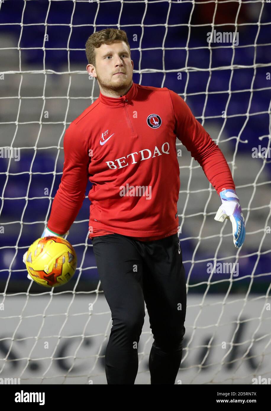 Charlton Athletic goalkeeper Dillon Phillips Stock Photo - Alamy