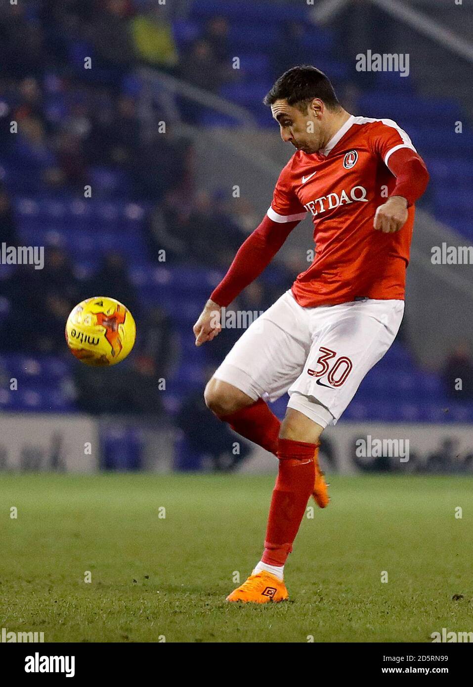Charlton Athletic's Lee Novak Stock Photo - Alamy