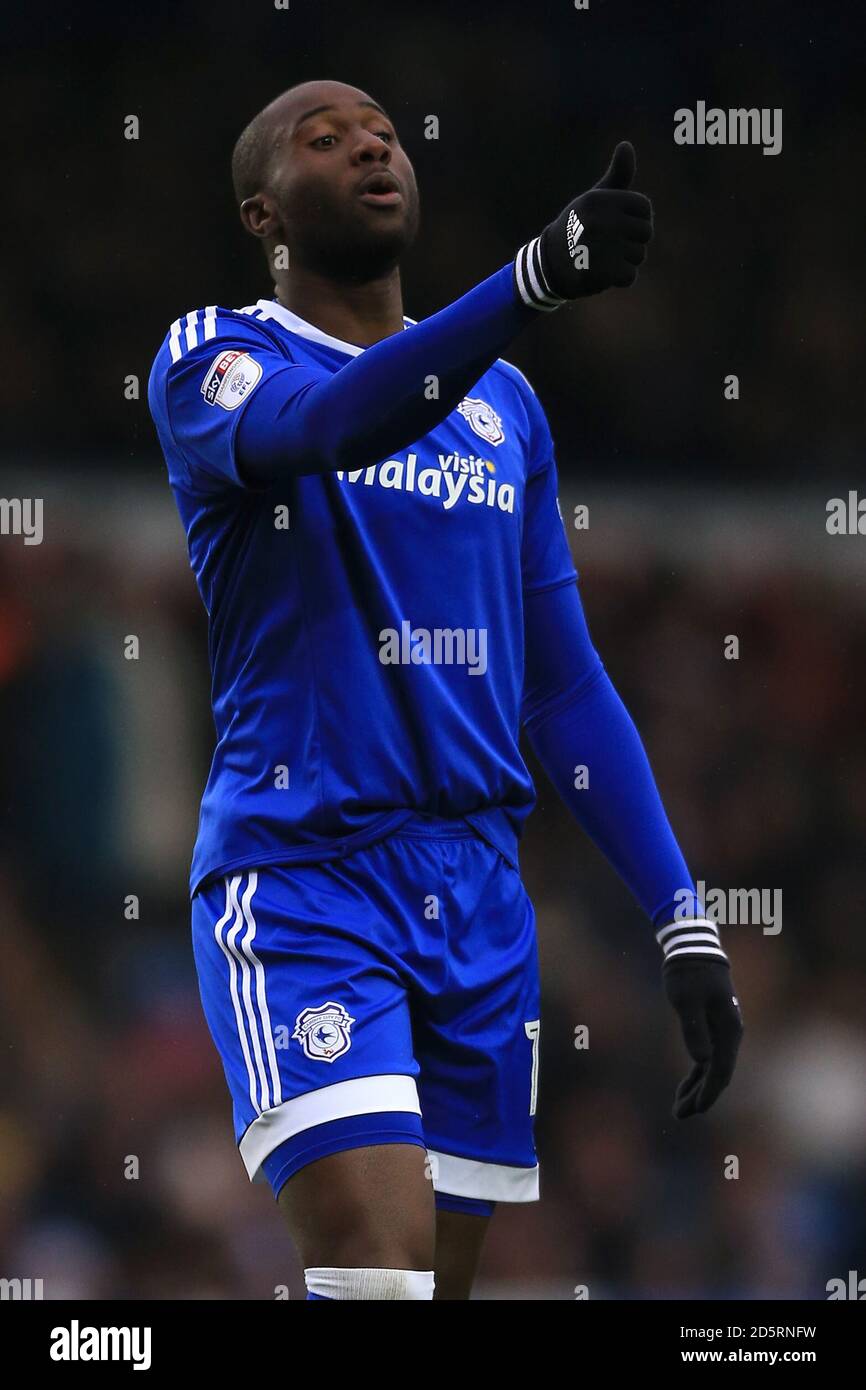 Cardiff City's Sol Bamba Stock Photo - Alamy