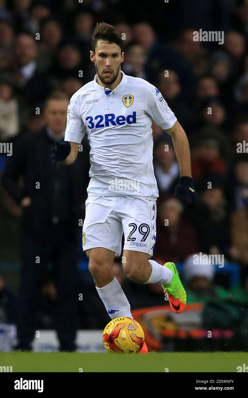 Leeds United's Alfonso Pedraza Stock Photo - Alamy