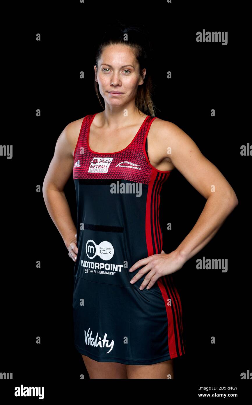 Netball team portrait hi-res stock photography and images - Alamy