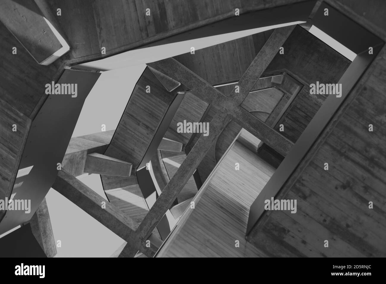 Abstract Concrete Structures Stock Photo - Alamy