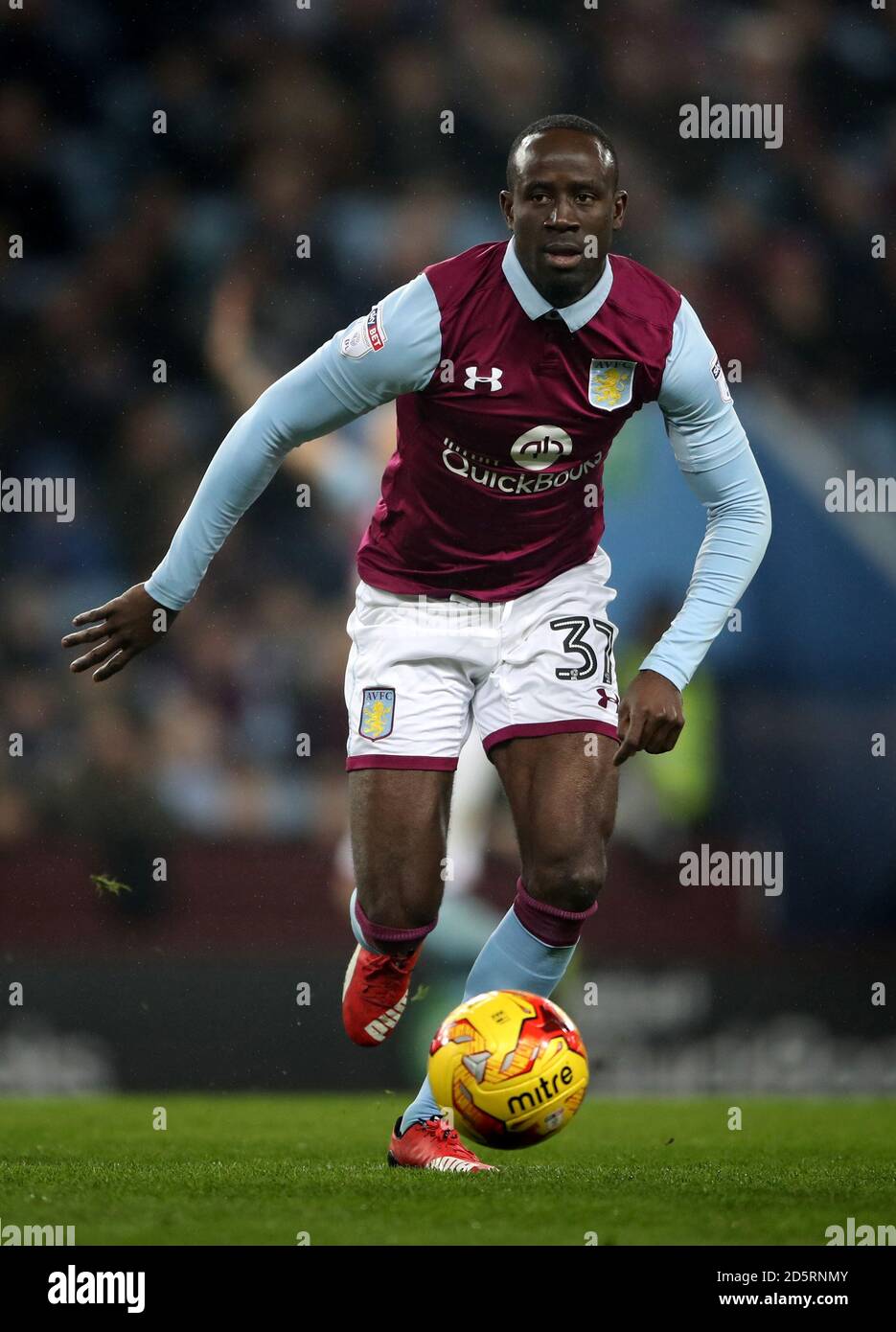Aston Villa's Albert Adomah Stock Photo - Alamy