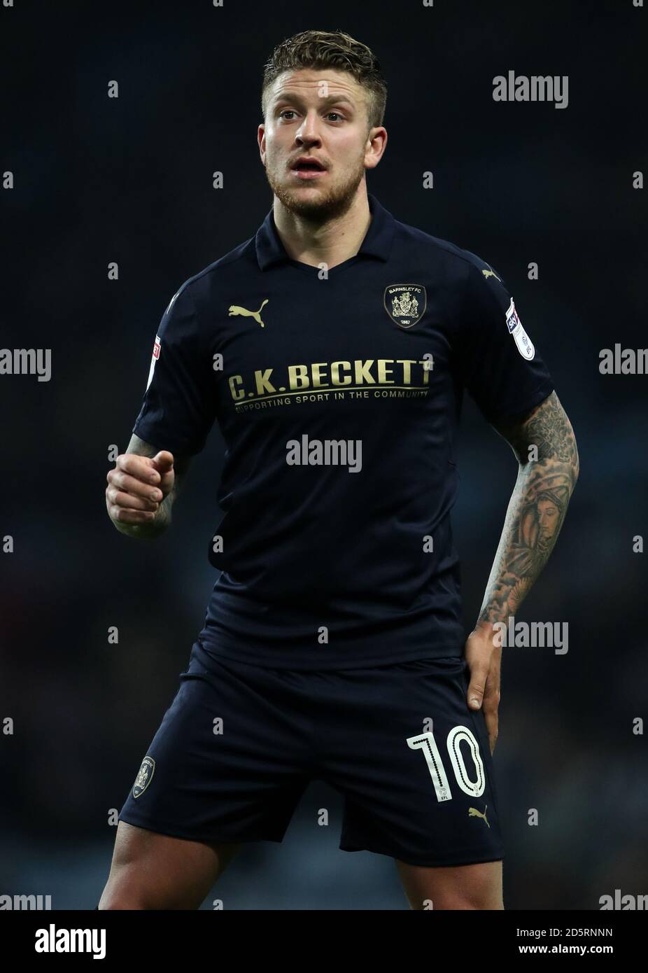 Barnsley's George Moncur Stock Photo - Alamy