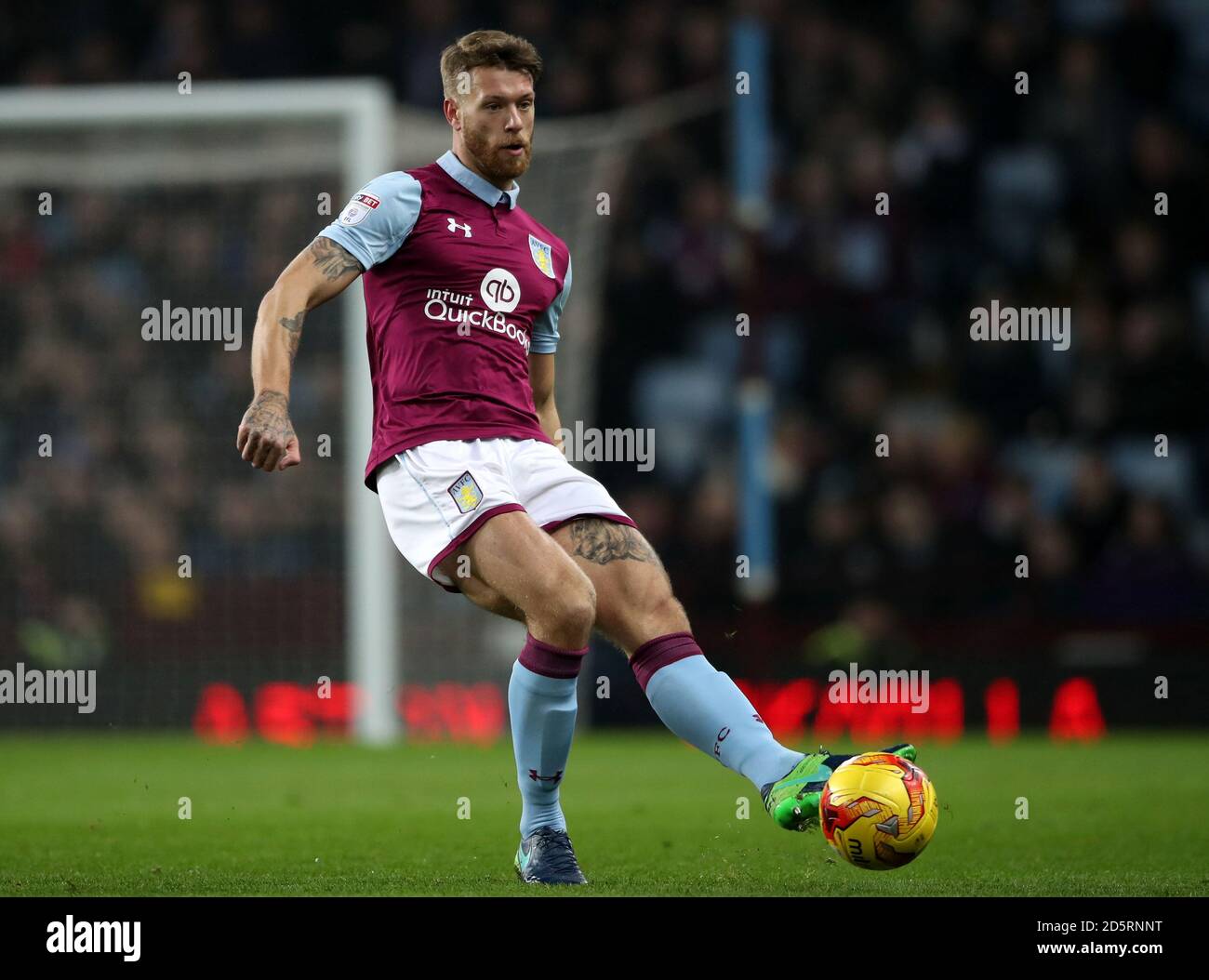 Aston Villa's Nathan Baker Stock Photo - Alamy