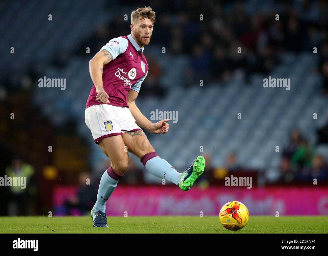 Aston Villa's Nathan Baker Stock Photo - Alamy