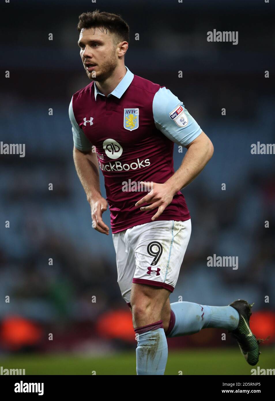 Aston Villa's Scott Hogan Stock Photo - Alamy