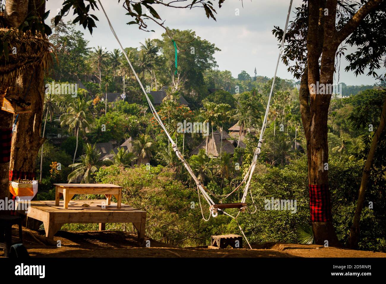 Swing at Campuhan Ridge Walk in Ubud, Bali Stock Photo - Alamy