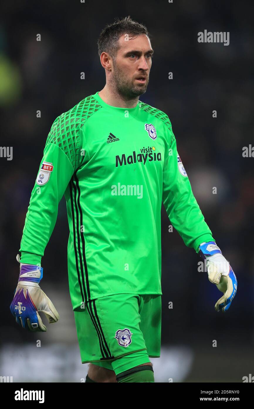 Cardiff City goalkeeper Allan McGregor Stock Photo - Alamy