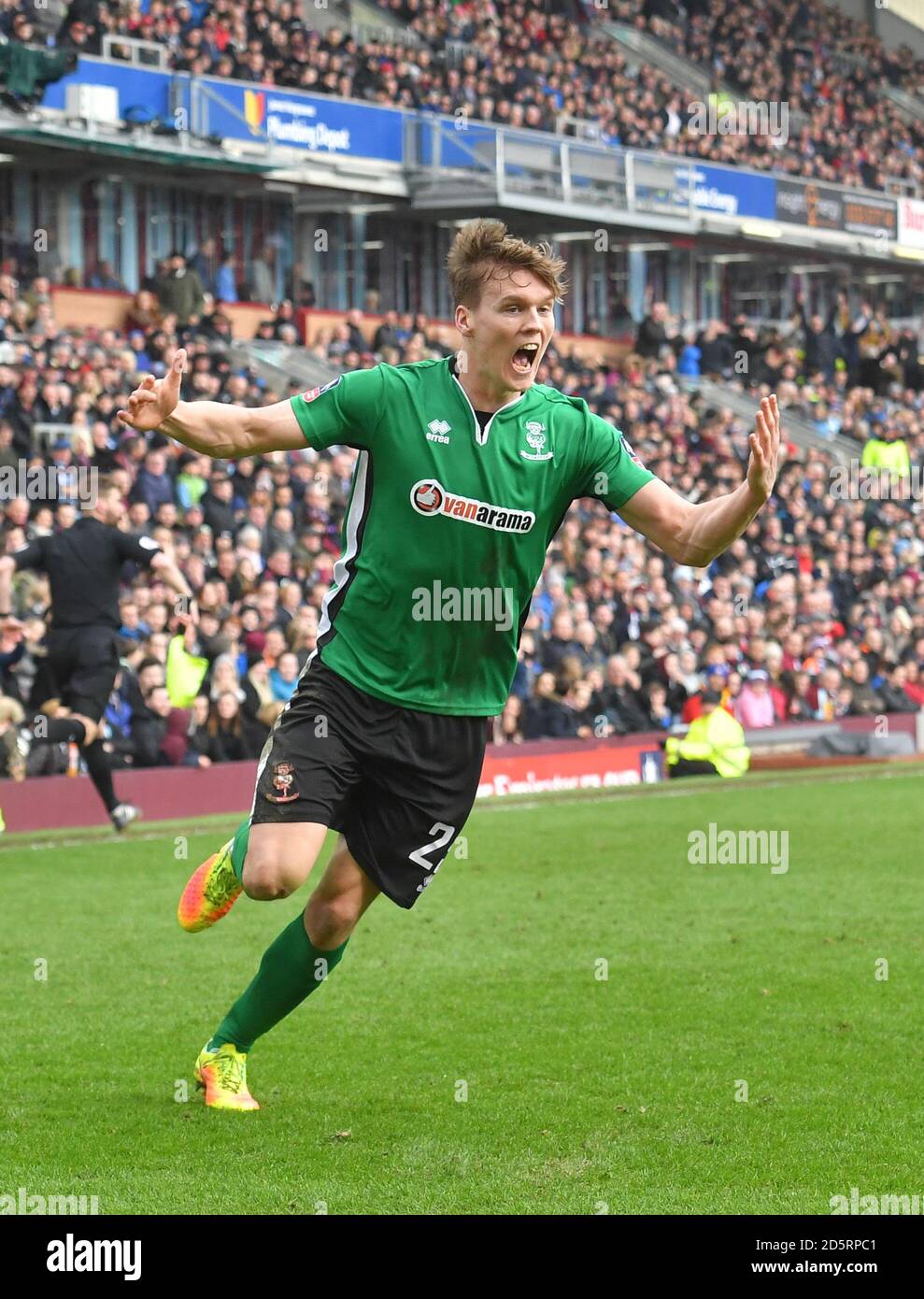 Lincoln citys sean raggett celebrates scoring hi-res stock photography ...