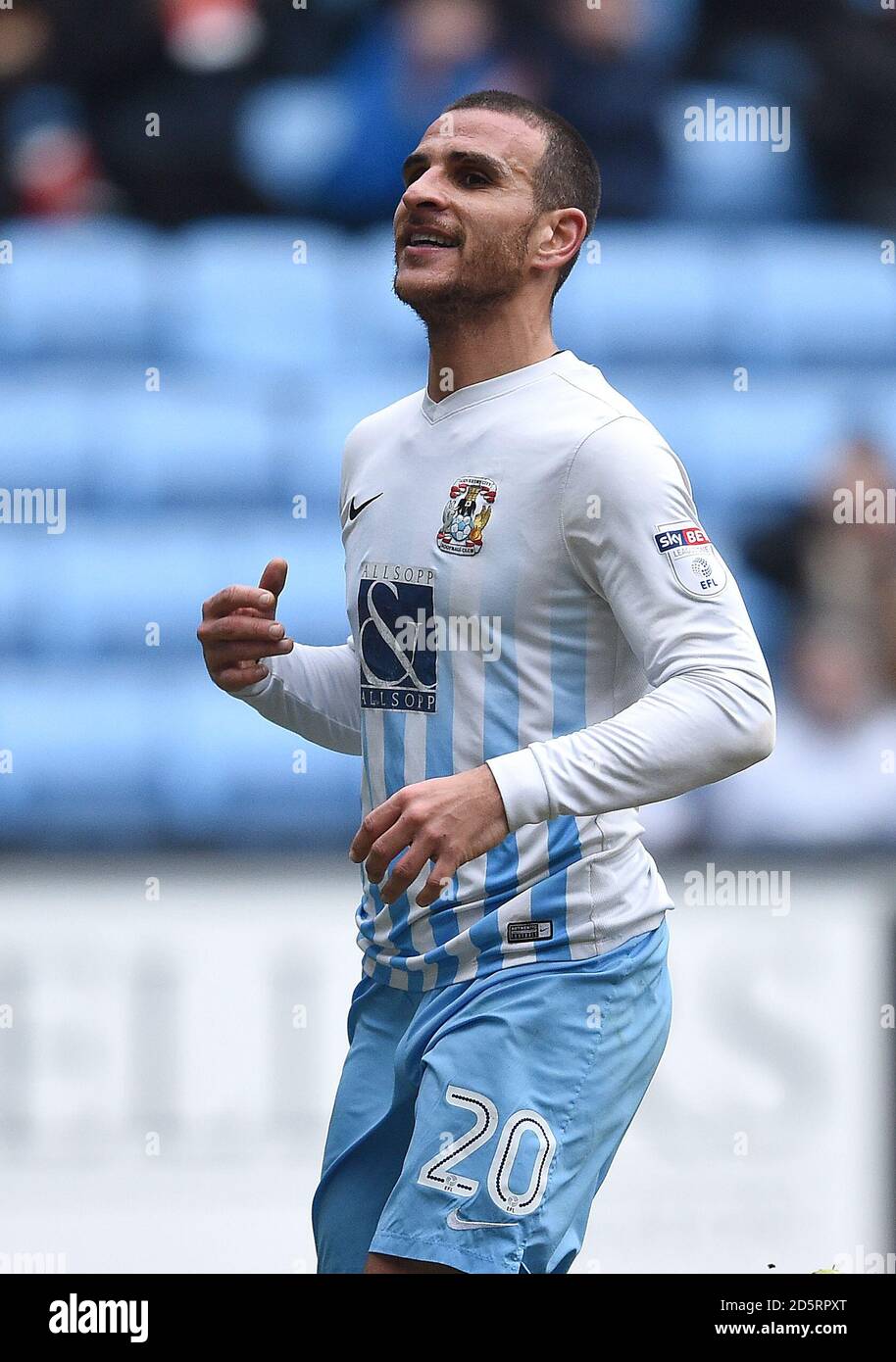 Coventry City's Marcus Tudgay Stock Photo - Alamy