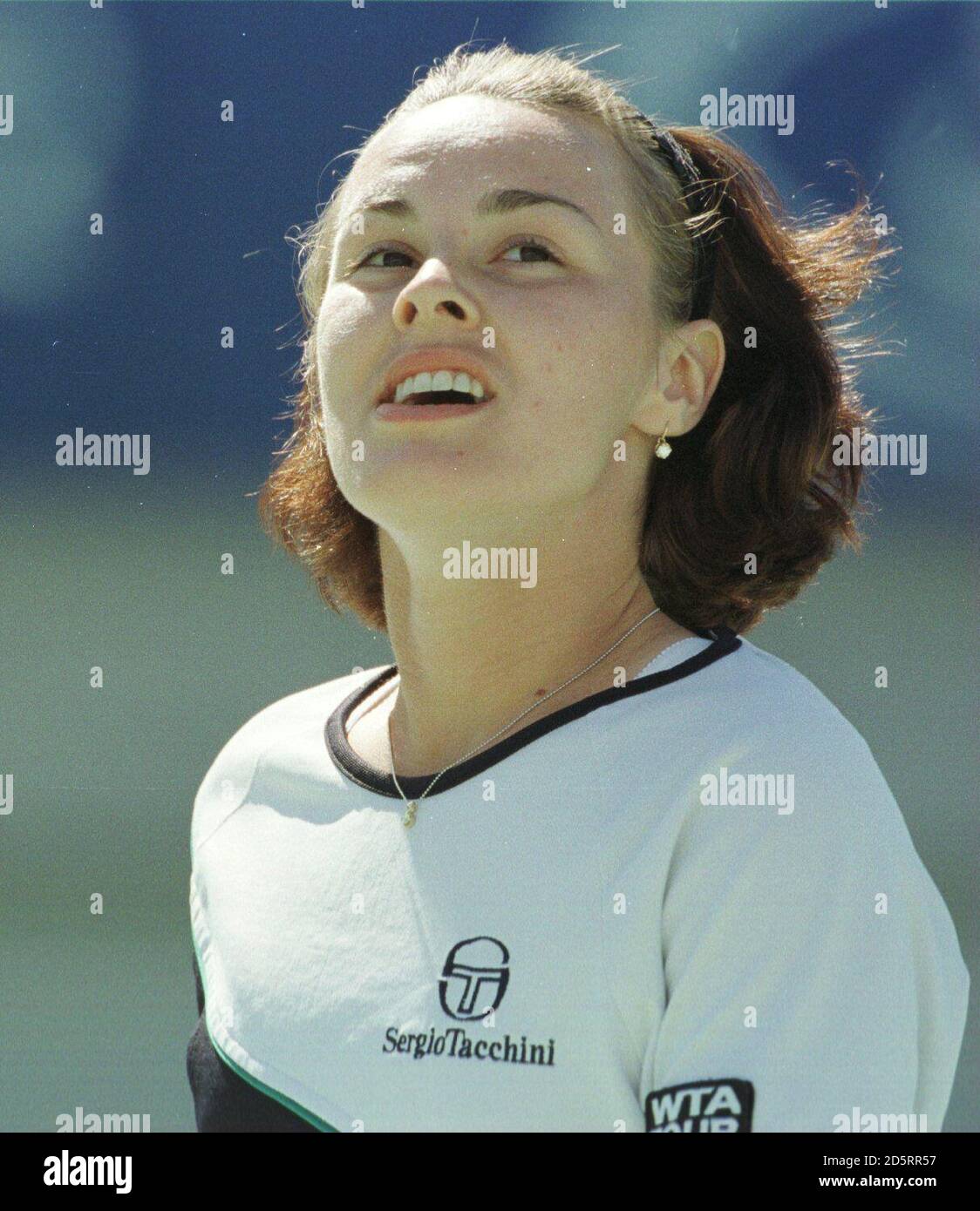 Martina hingis with anna kournikova hi-res stock photography and images ...