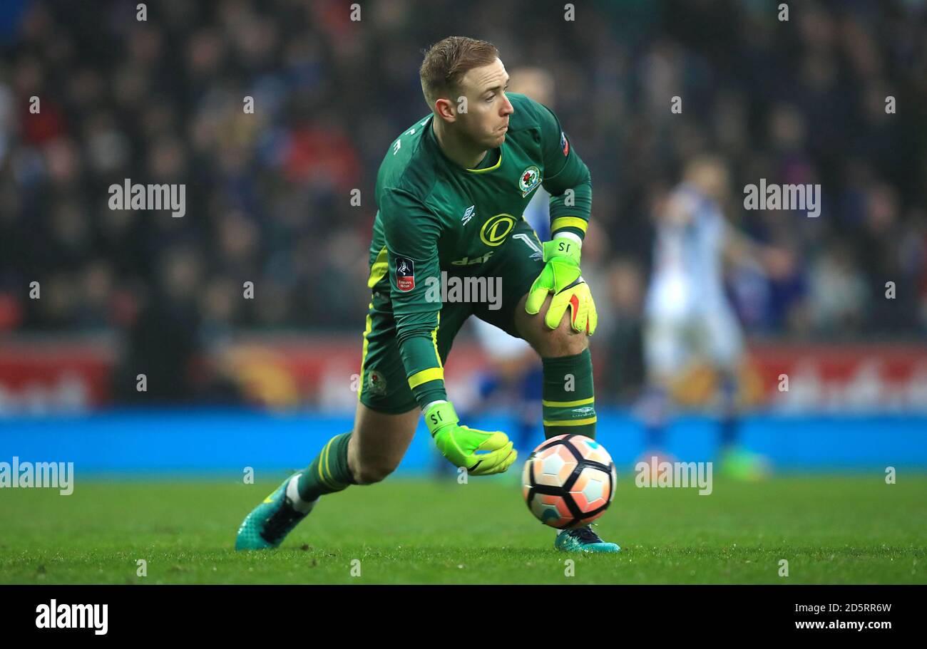 Blackburn Rovers goalkeeper Jason Steele Stock Photo - Alamy