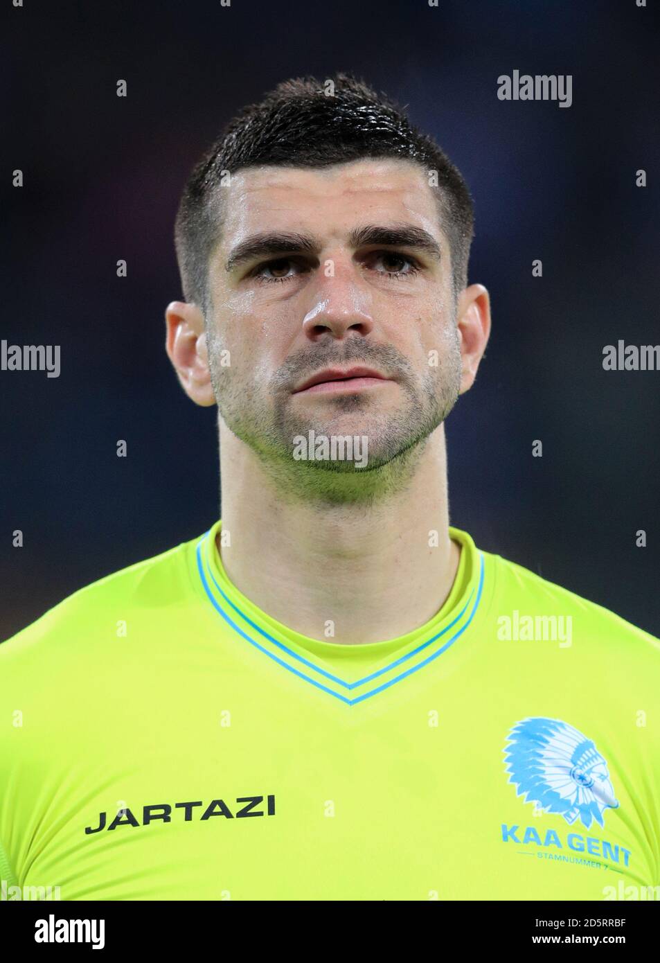 K.A.A. Gent's Stefan Mitrovic Stock Photo - Alamy