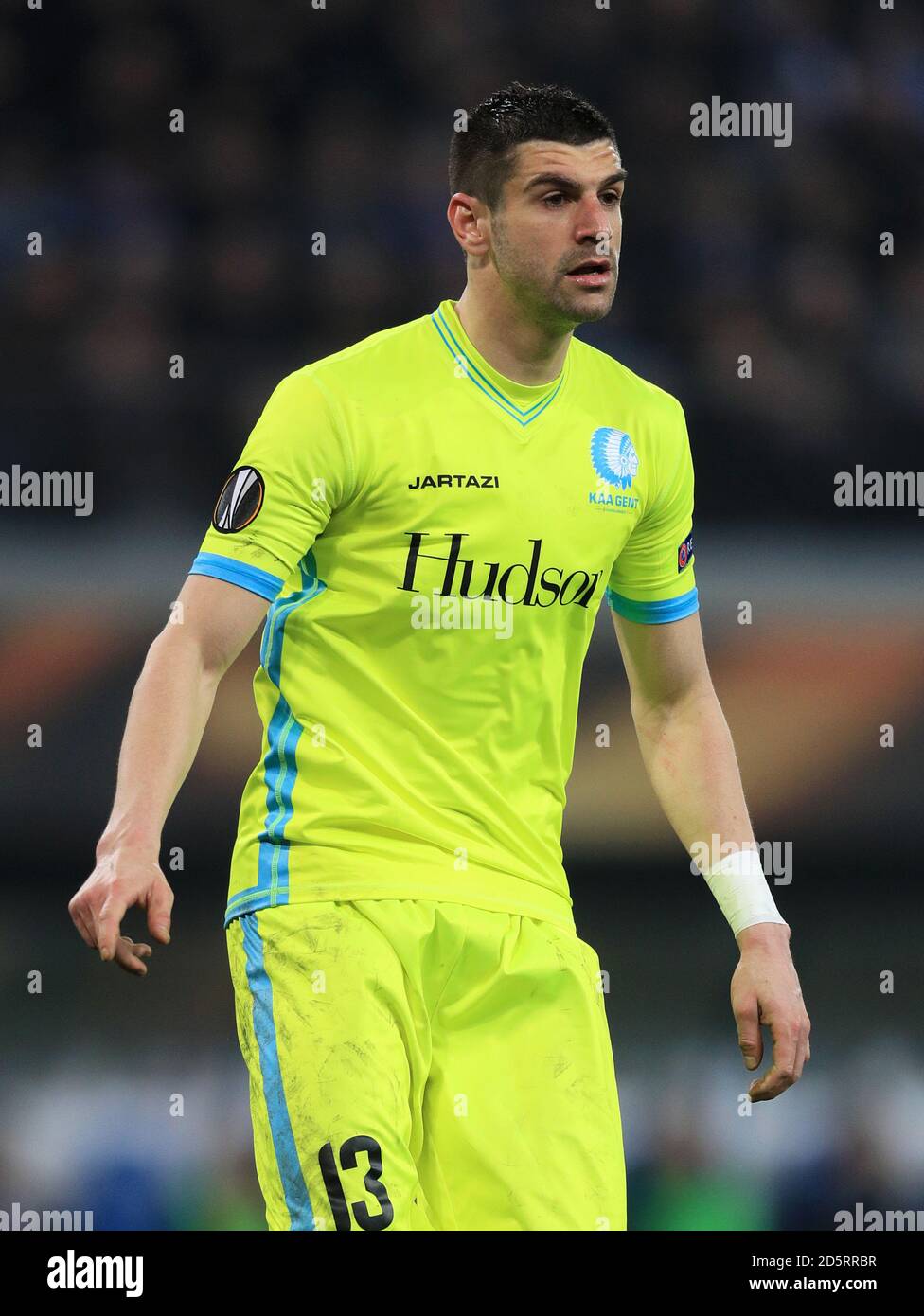 K.A.A. Gent's Stefan Mitrovic Stock Photo - Alamy