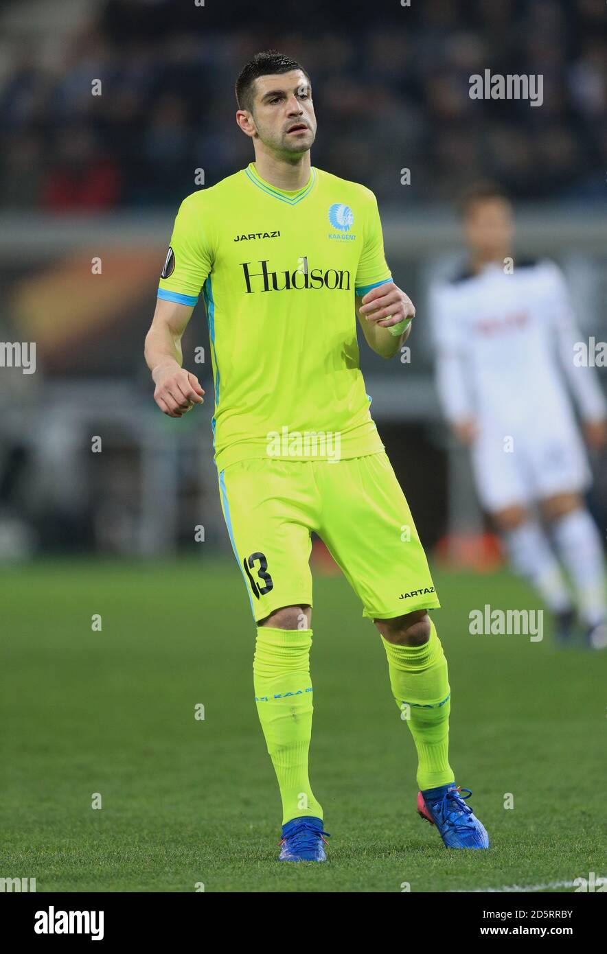 K.A.A. Gent's Stefan Mitrovic Stock Photo - Alamy