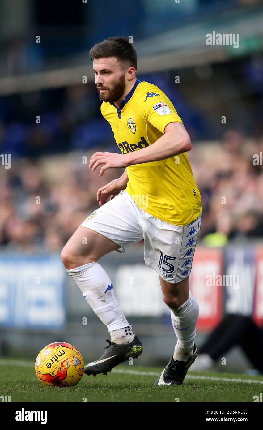 Leeds United's Stuart Dallas Stock Photo - Alamy