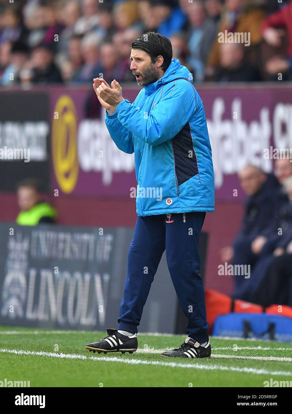 Lincoln City Manager Danny Cowley Stock Photo - Alamy