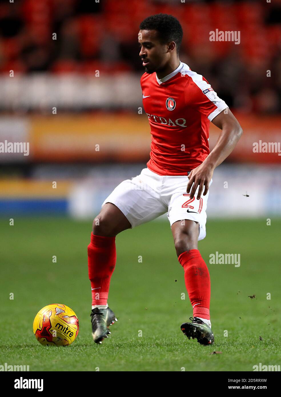 Nathan Byrne, Charlton Athletic Stock Photo - Alamy