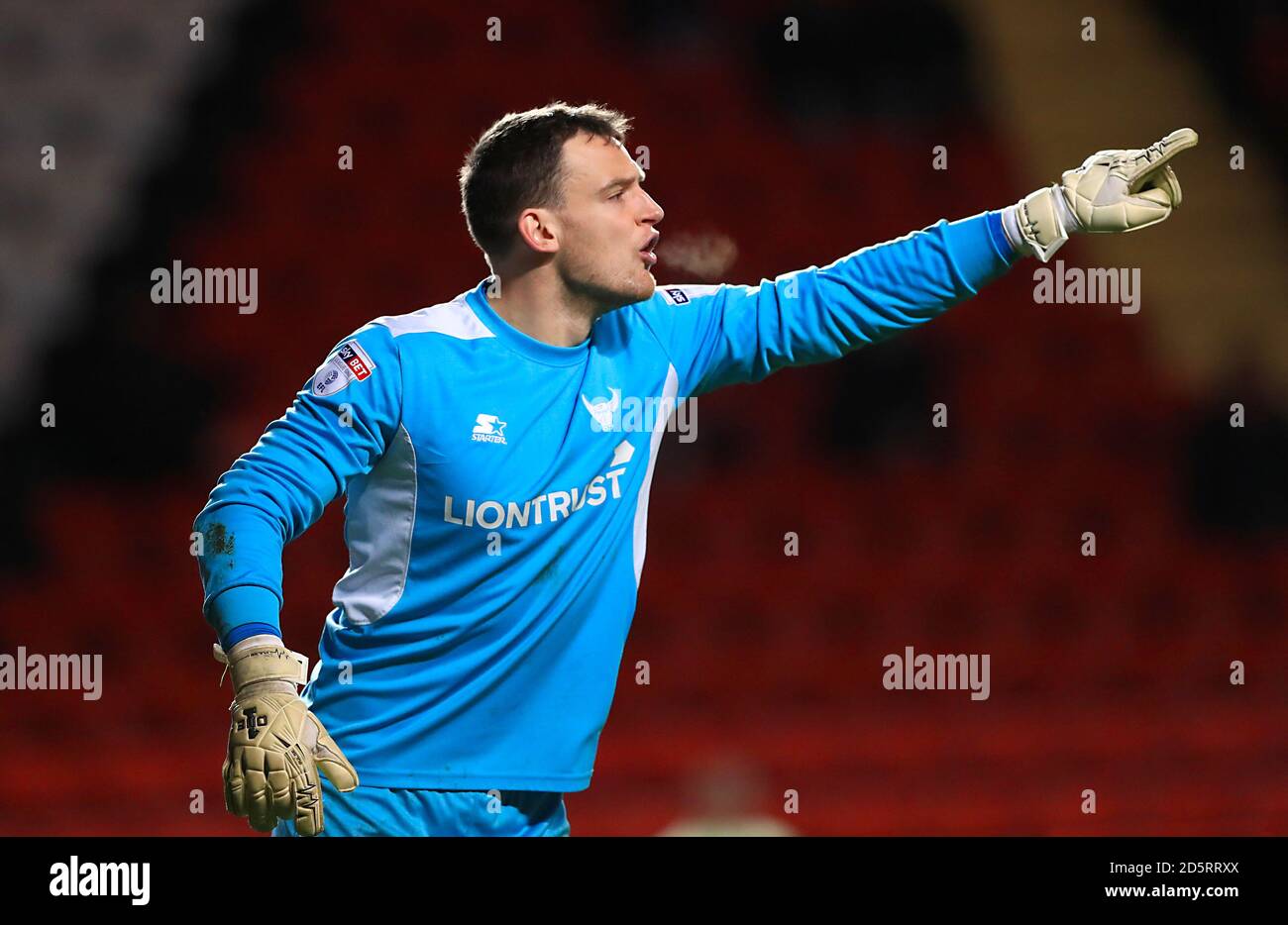 Charlton Athletic goalkeeper Simon Eastwood Stock Photo - Alamy