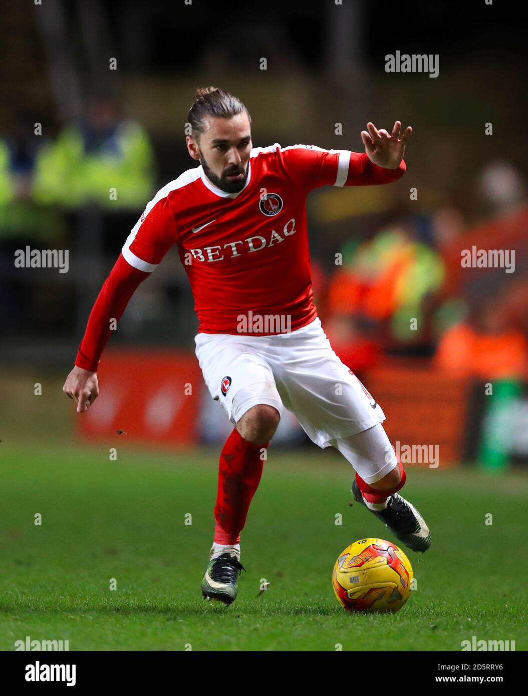 Ricky Holmes, Charlton Athletic Stock Photo - Alamy