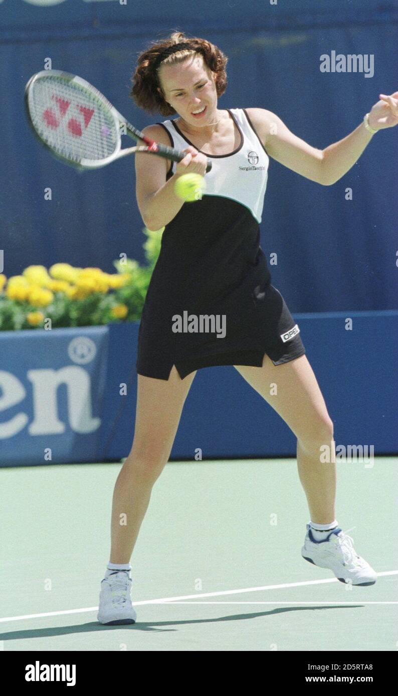 Switzerland's Martina Hingis and Russia's Anna Kournikova against USA's ...