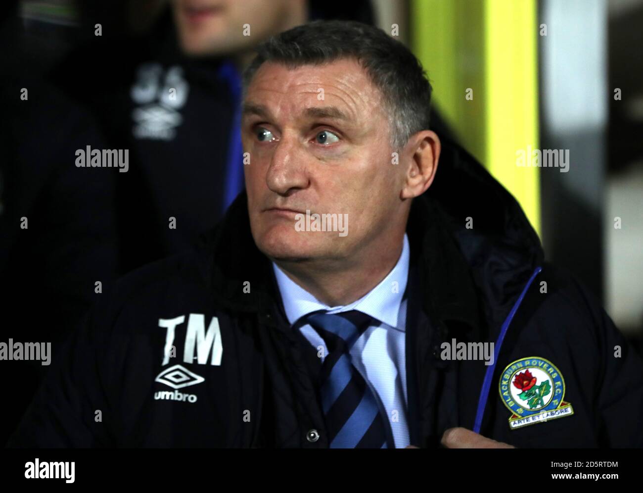 Blackburn Rovers manager Tony Mowbray Stock Photo - Alamy