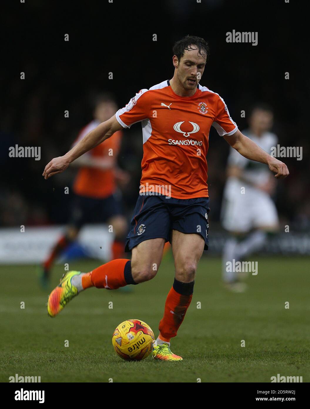 Luton Town Danny Hylton in action Stock Photo - Alamy Luton Town Danny Hylton in action Stock Photo - Alamy