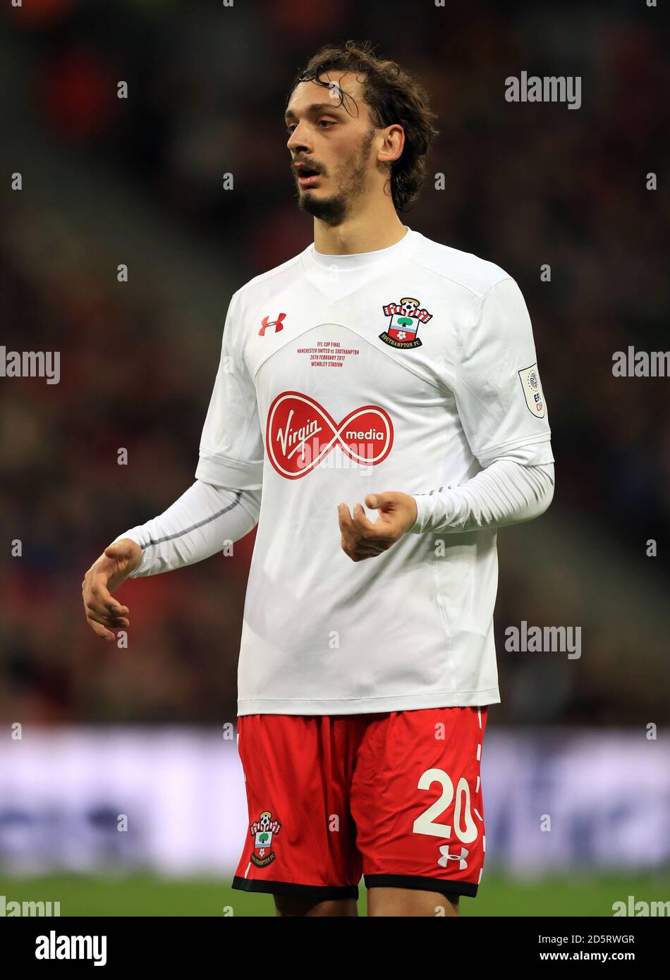 Southampton's Manolo Gabbiadini Stock Photo - Alamy