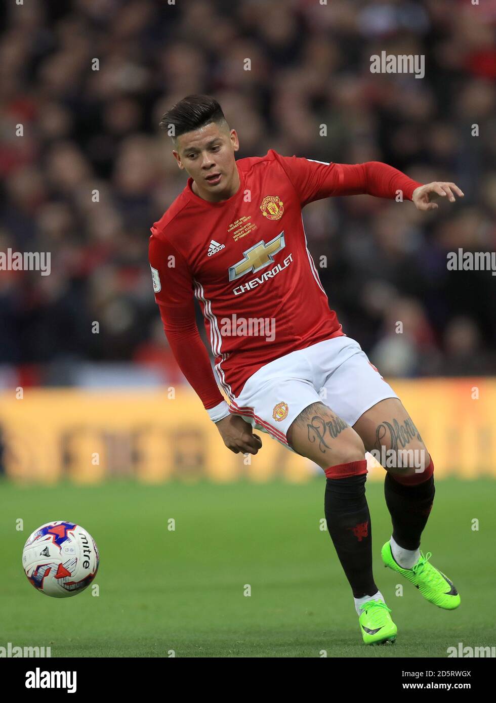 Manchester United's Marcos Rojo Stock Photo - Alamy
