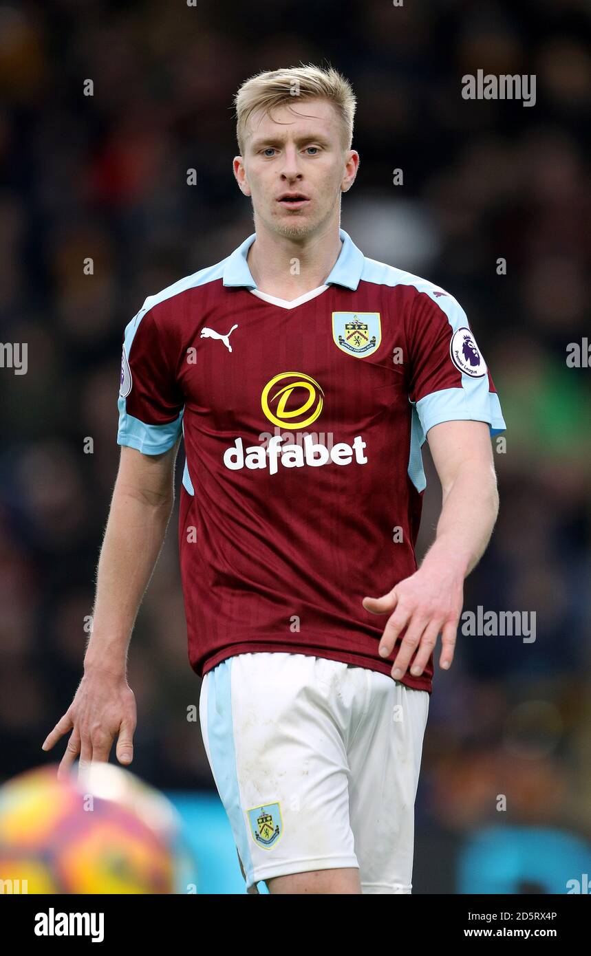 Burnley's Ben Mee Stock Photo - Alamy