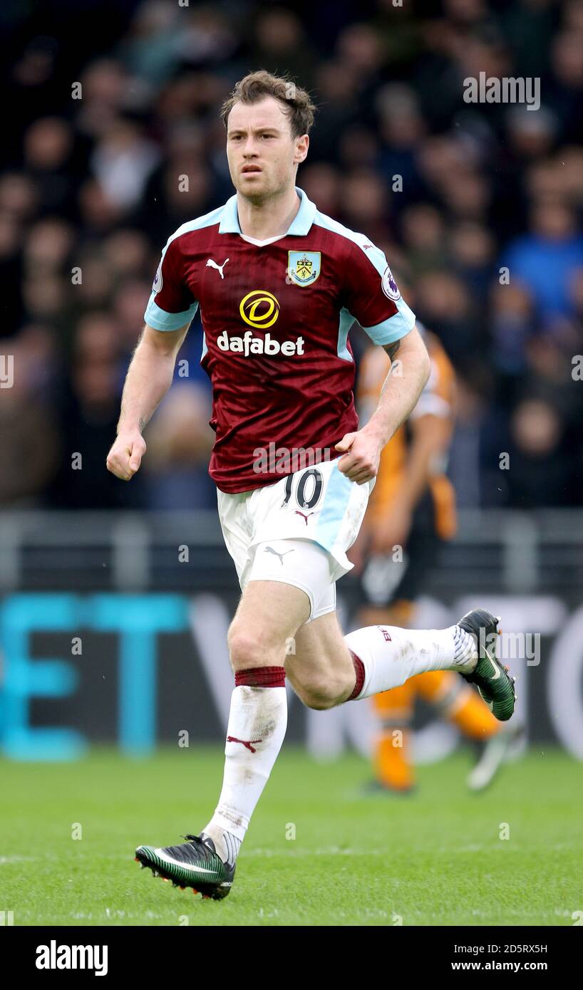 Burnley's Ashley Barnes Stock Photo - Alamy