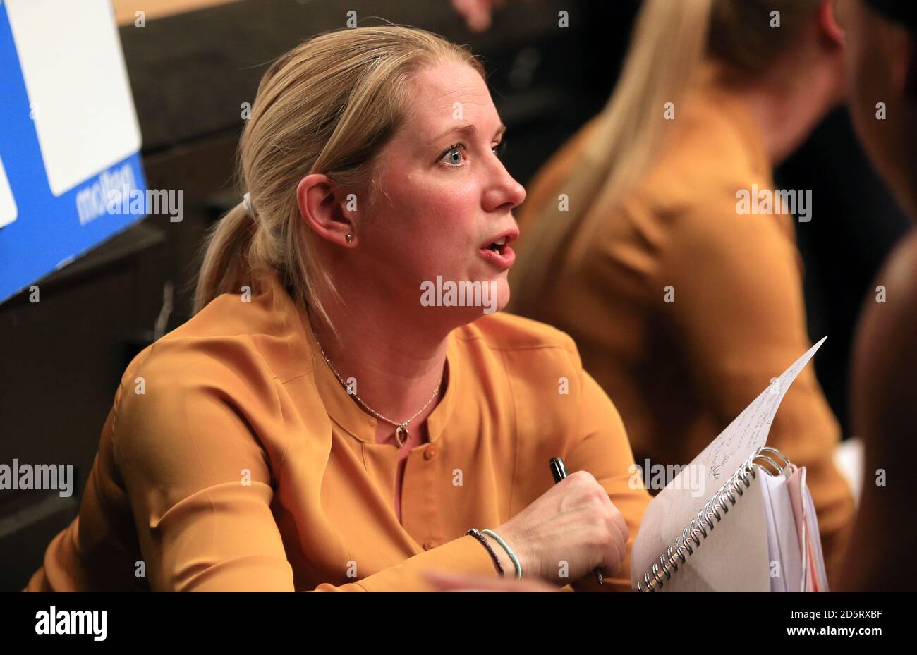 Team Bath Coach Anna Stembridge Stock Photo - Alamy