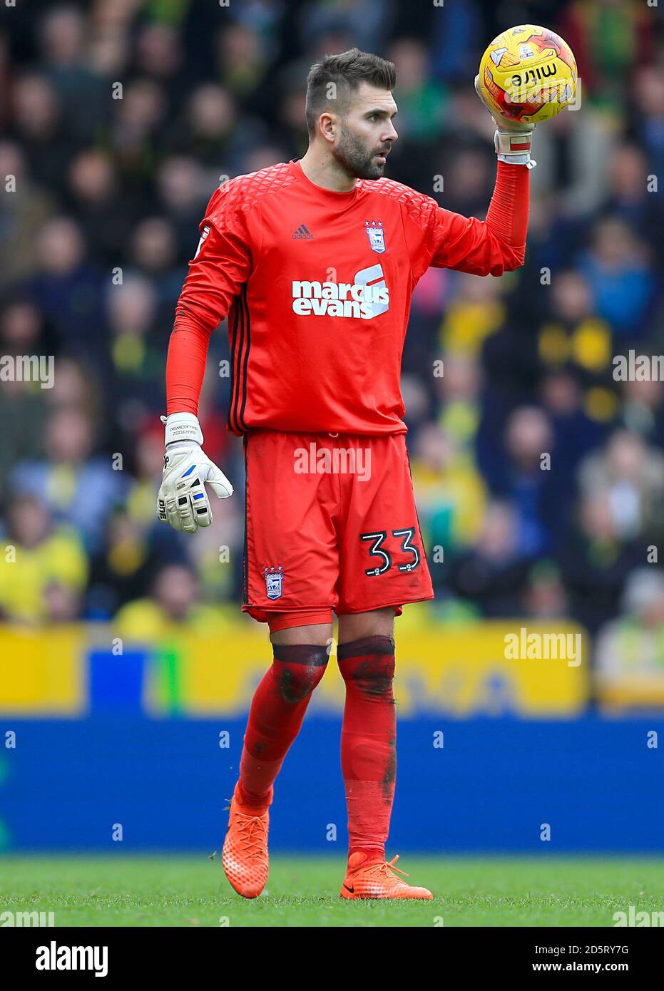 Ipsswich goalkeeper Bartosz Bialkowski Stock Photo - Alamy
