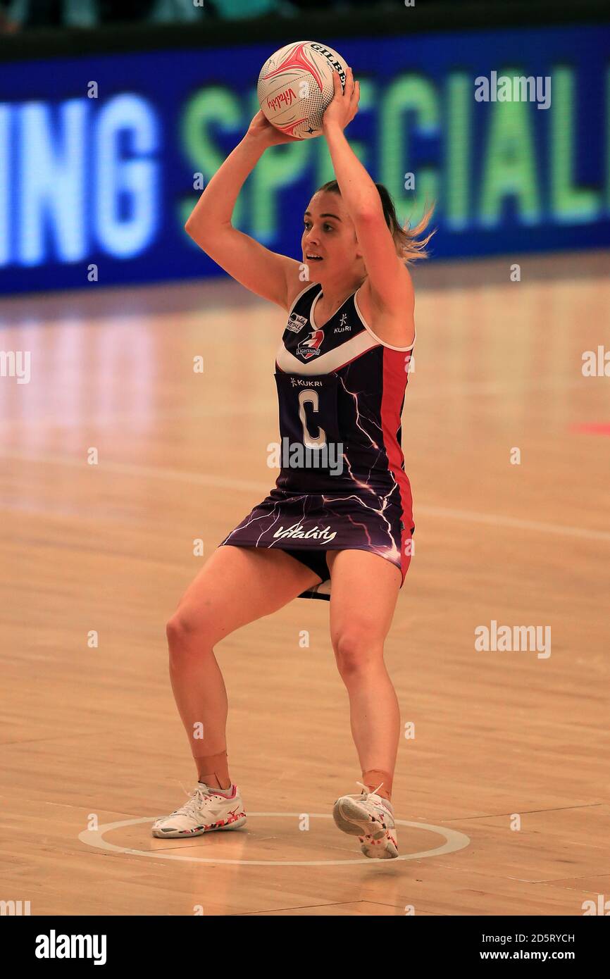 Loughborough Lightning's Natalie Panagarry Stock Photo - Alamy
