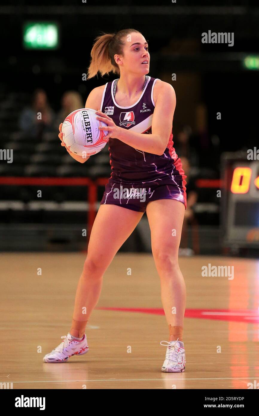 Loughborough Lightning's Natalie Panagarry Stock Photo - Alamy